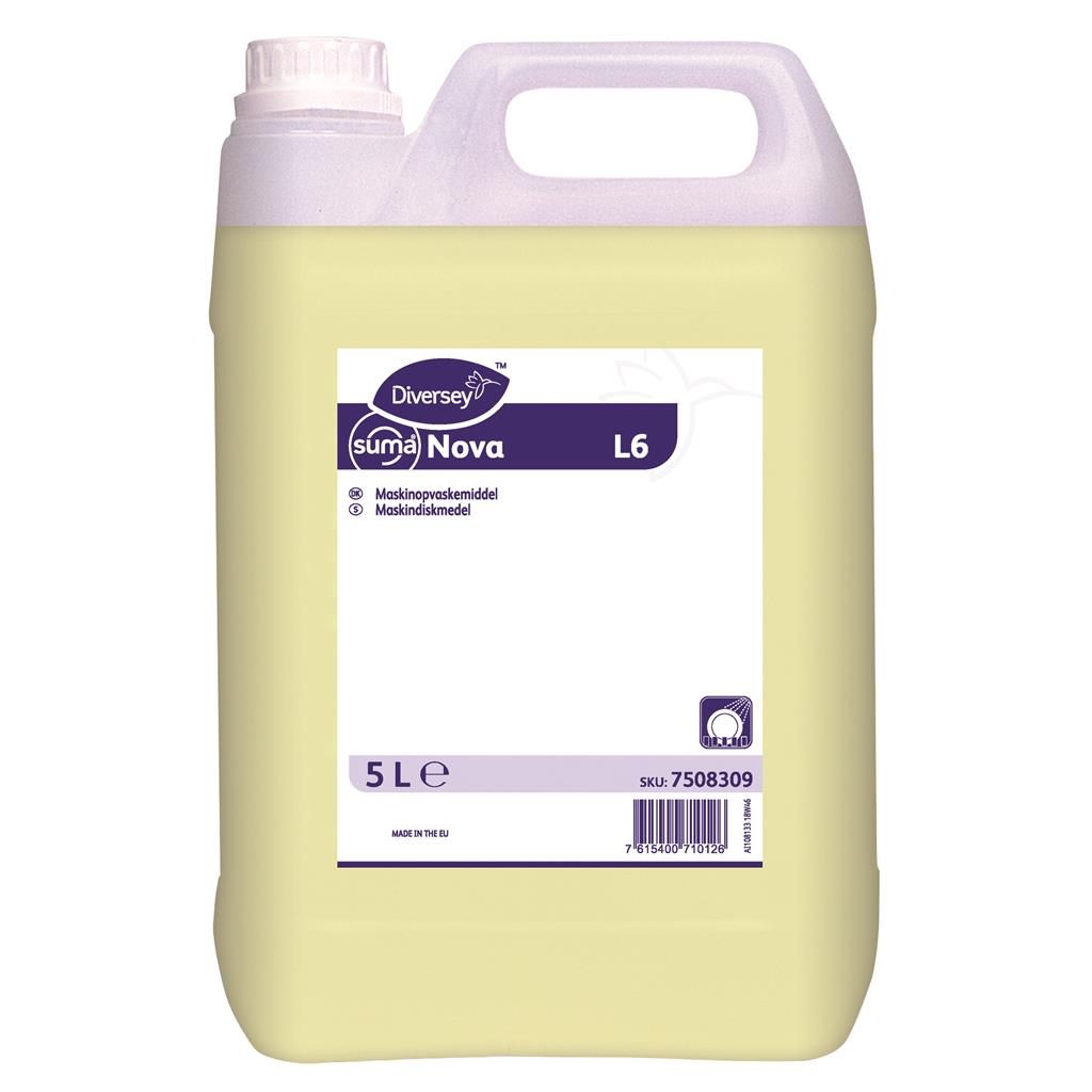 Suma Nova L6, flydende maskinopvaskemiddel, 5 l